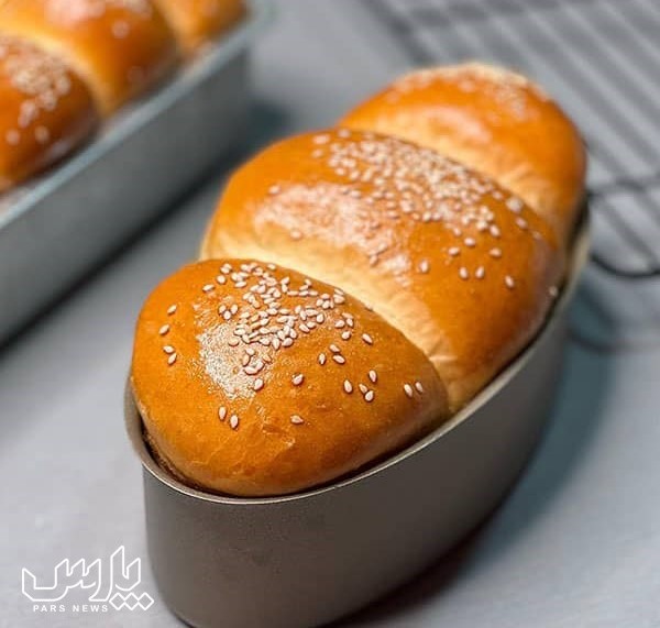 طرز تهیه نان پنبه ای نرم و لطیف با طعم فوق العاده خوشمزه