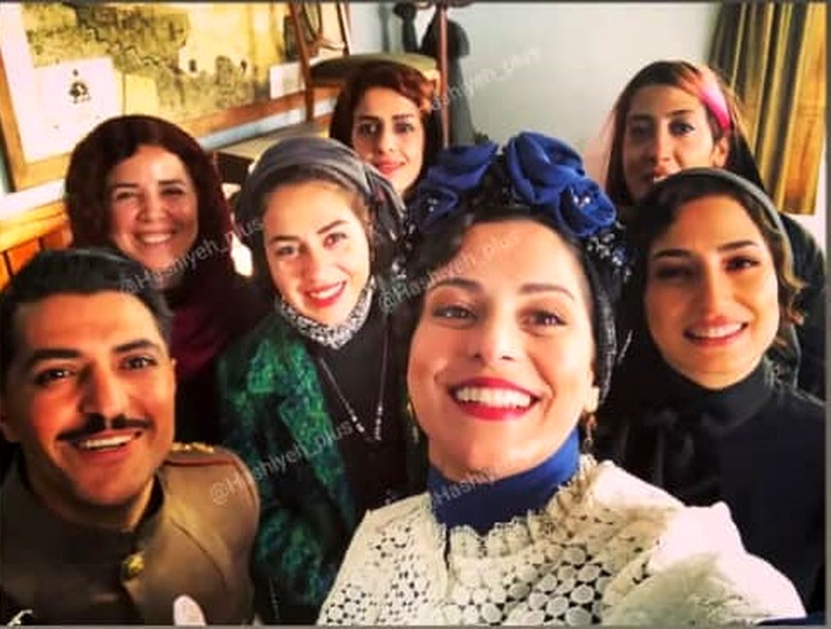 عکس جدیدی از نگار جواهریان در پشت صحنه سریال خاتون منتشر شد